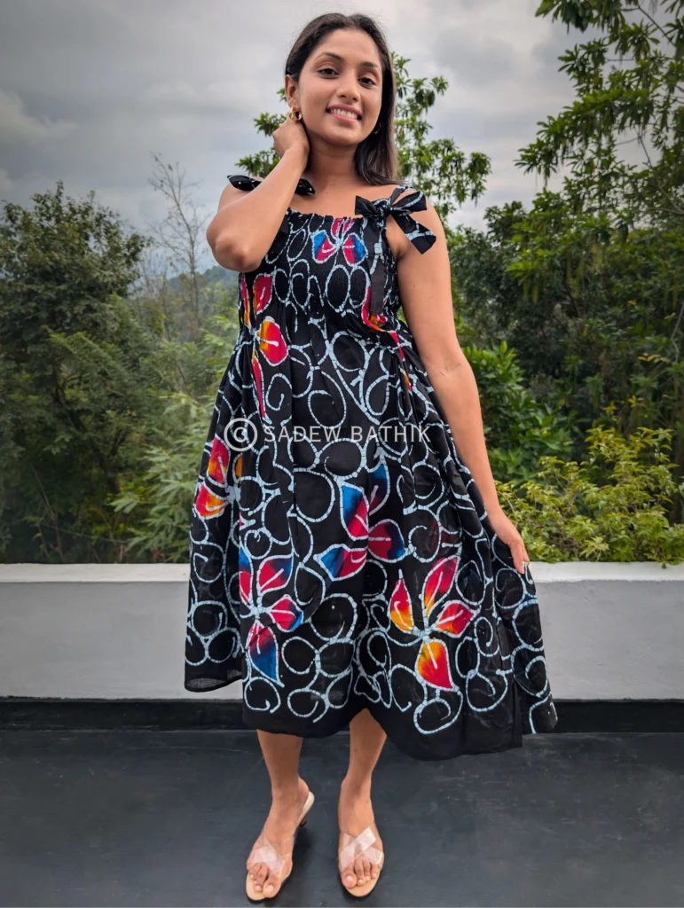 Batik Frock SBF 003 - Sadew Bathik